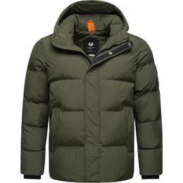 Steppjacke Ragwear "Steppjacke Walby", Herren, Gr. M, gr&uuml;n (schwarz olive), Obermaterial: 100% Polyester PES. Obermaterial: Futter: 100% Polyester PES. 100% Polyester PES., Jacken Steppjacke