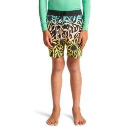 Badeshorts Billabong "Radiant Layback", Kinder, Gr. S, schwarz print, Obermaterial: 100% Microfaser;, Badehosen Badeshorts