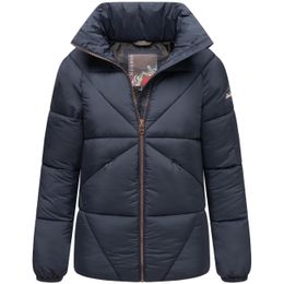 Steppjacke Navahoo "Steppjacke Schokolinaa 14", Damen, Gr. XS, blau (navy), Obermaterial: 100% Polyester PES. Obermaterial: Futter: 100% Polyester PES. 100% Polyester PES., Jacken Steppjacke