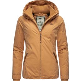 Winterjacke Ragwear "Winterjacke Dizzie Winter", Damen, Gr. L, beige (beige23), Obermaterial: 100% Polyester PES. Obermaterial: Futter: 100% Polyester PES. 100% Polyester PES., Jacken Winterjacke