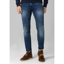 Slim-fit-Jeans Timezone "Tight CostelloTZ", Herren, Gr. 30/34, L&auml;nge 34, blau, 74% Baumwolle 12% Polyester 12% Polyester (recycelt) 2% Elastan, normal, Jeans Slim-fit-Jeans