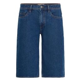 Jeansshorts Blend "Shorts BHFlake Loose", Herren, Gr. L, N-Gr, blau (denim middle blau), Obermaterial: 100% Baumwolle CO., Jeans Jeansshorts