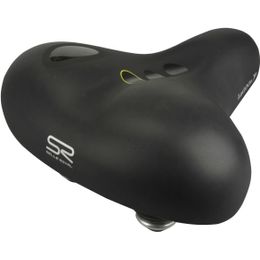 FISCHER BIKE Fahrradsattel FISCHER FAHRRAD, schwarz, Fahrrads&auml;ttel, B/H/L: 250mm x 330mm x 135mm, B:250mm H:330mm L:135mm