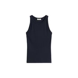 Marc O'Polo T-Shirt MARC O'POLO "T-Shirt T-Shirt sleeveless 1er Pack", Damen, Gr. XL, blau (dunkelblau), Obermaterial: 100% Baumwolle CO., Shirts T-Shirt