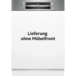 Bosch teilintegrierbarer Geschirrsp&uuml;ler "SMI4ECS28E", Energieeffizienz: A, silber (geb&uuml;rsteter stahl), B:59,8cm H:81,5cm T:57,3cm, Geschirrsp&uuml;ler, teilintegrierbarer Geschirrsp&uuml;ler