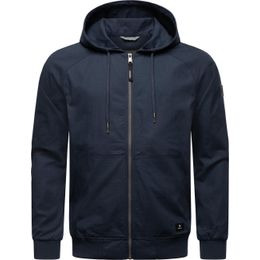 Outdoorjacke Ragwear "Outdoorjacke Garoo", Herren, Gr. XL, blau (navy), Obermaterial: 100% Baumwolle CO., Jacken Outdoorjacke