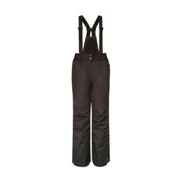 Skihose Killtec "Vitalya Jr", M&auml;dchen, Gr. 116, Normalgr&ouml;&szlig;en, schwarz, Obermaterial: 100% Polyester;Futter: 100% Polyester;F&uuml;llung: 100% Polyester, Hosen Skihose, Wasserdicht, winddicht, verst&auml;rkt, Schneefang am Beinabschluss