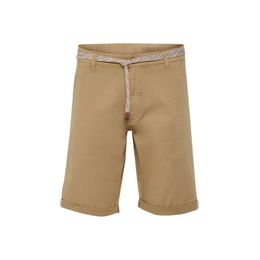 !Solid Chinoshorts SOLID "Chinoshorts SDMaris", Herren, Gr. 3XL, N-Gr, braun (dull gold), Obermaterial: 97% Baumwolle CO. 3% Elasthan EL., Hosen Chinoshorts