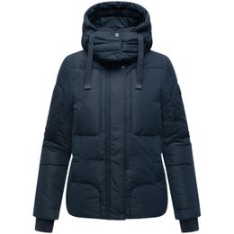 Steppjacke Navahoo "Steppjacke Zauberlicht 14", Damen, Gr. XXL, blau (navy), Obermaterial: 100% Polyester PES. Obermaterial: Futter: 100% Polyester PES. 100% Polyester PES., Jacken Steppjacke