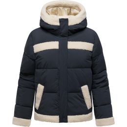 Winterjacke Ragwear "Winterjacke Editah YOUMODO", Damen, Gr. XXL, blau (navy), Obermaterial: 100% Polyester PES. Obermaterial: Futter: 100% Polyester PES. 100% Polyester PES., Jacken Winterjacke