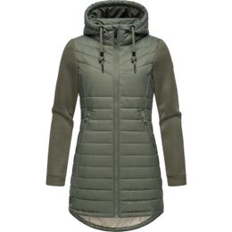 Langjacke Ragwear "Outdoorjacke Sandrra Long", Damen, Gr. M, gr&uuml;n (olive), Obermaterial: 100% Polyester PES. Obermaterial: Futter: 100% Polyester PES. 100% Polyester PES., Jacken Langjacke
