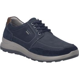 Sneaker Josef Seibel "Marley 51, indigo-kombi", Damen, Gr. 45, blau (indigo, kombi), Obermaterial: 100% Rindsleder Leather cow., Schuhe Sneaker