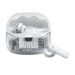 JBL wireless In-Ear-Kopfh&ouml;rer "TUNE BEAM 2", wei&szlig; (wei&szlig;, transparent), B:3,2cm H:16cm T:10cm, Kopfh&ouml;rer, wireless In-Ear-Kopfh&ouml;rer