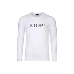 JOOP! Longsleeve JOOP "Longsleeve Comfort 1er Pack", Herren, Gr. M, wei&szlig;, Obermaterial: 96% Baumwolle CO. 4% Elasthan EL., Shirts Longsleeve