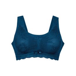 Bralette Anita "Bralette Essentials Lace", Damen, Gr. XL, N-Gr, blau (maritim blau), Obermaterial: 61% Polyamid PA. 39% Elasthan EL., BHs Bralette