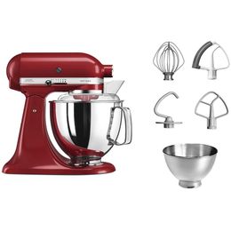 KitchenAid K&uuml;chenmaschine "5KSM175PSEER EMPIRE ROT", rot (empire rot), B:24cm H:36cm T:37cm, K&uuml;chenmaschinen, mit Zubeh&ouml;r im Wert von ca. 112,-&euro; UVP, K&uuml;chenmaschine