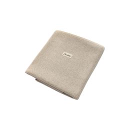 Babydecke Sterntaler "Strick-Schmusedecke ENTE Edda", Baby, beige (ecru), Obermaterial: 100% Baumwolle CO., Wohndecken Babydecke