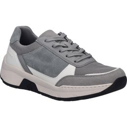 Sneaker Josef Seibel "Mitchell 10, hellgrau", Herren, Gr. 41, grau (hellgrau), Obermaterial: 80% Rindsleder Leather cow. 20% Textilmaterial TEXMAT., Schuhe Sneaker