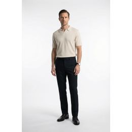 Kurzarmpullover Calvin Klein, Herren, Gr. XXL, sandwei&szlig;, Feinstrick, Obermaterial: 66% Leinen, 34% Polyacryl, unifarben, regular fit normal, V-Ausschnitt, abgesteppte Kante, Pullover, Feinstrick aus Leinenmix, Regular Fit, Polokragen