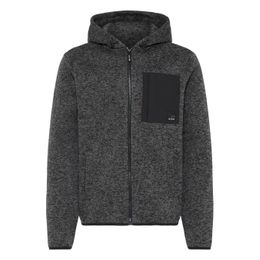 Fleecejacke Blend "Fleecejacke BHMMelfex", Herren, Gr. XL, grau (iron gate), Obermaterial: 100% Polyester PES., Jacken Fleecejacke