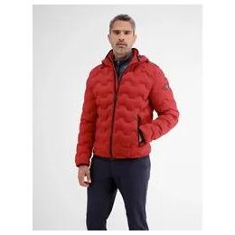 Outdoorjacke Lerros "Leichter Kapuzen-Blouson", Herren, Gr. XXL, rot (indian rot), 100% Polyester, Jacken Outdoorjacke