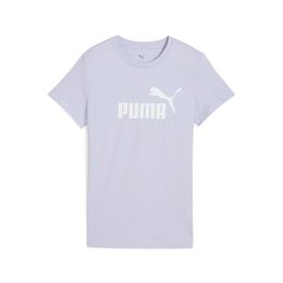 T-Shirt Puma "ESS NO. 1 LOGO TEE (S)", Damen, Gr. XS, cool weather, Jersey, Obermaterial: 100% Baumwolle, bedruckt, regular fit normal, Rundhals, Shirts T-Shirt, Regular Fit, Kurzarm, Rundhalsausschnitt