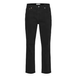 !Solid Regular-fit-Jeans SOLID "Regular-fit-Jeans SDMONTY RYAN", Herren, Gr. 31, L&auml;nge 30, schwarz (schwarz denim), Obermaterial: 98% Baumwolle CO. 2% Elasthan EL., Jeans Regular-fit-Jeans