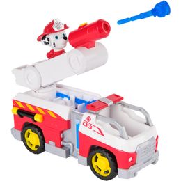 Spielzeug-Feuerwehr Spin Master "PAW Patrol Fire Rescue - Marshalls Feuerwehr-Fahrzeug", bunt, Spielzeugfahrzeuge, Kinder, Kunststoff, Spielzeug-Feuerwehr