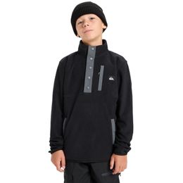 Fleecepullover Quiksilver "No Destination Hz", Kinder, Gr. 14(155-164cm), schwarz, Obermaterial: 100% Microfaser;, Sweatshirts Fleecepullover