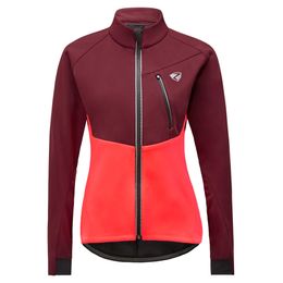 Fahrradjacke Ziener "NAILA", Damen, Gr. 36, pfirsich, Obermaterial: 1. 92% Polyester, 8% Elasthan; 2. 86% Polyester, 14% Elasthan;, Jacken Fahrradjacke