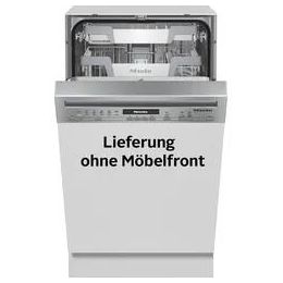 Miele teilintegrierbarer Geschirrsp&uuml;ler "G 5740 SCi SL", Energieeffizienz: C (A-G), silber (silberfarben), B:44,8cm H:80,5cm T:57cm, Geschirrsp&uuml;ler