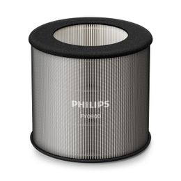 HEPA-Filter Philips "FY0900/30 kompatibel mit Philips Luftreinigern 900 und 800 Series", schwarz (schwarz, wei&szlig;), B:18,5cm H:17,5cm T:18,5cm, Filterkartuschen, HEPA-Filter, bis zu 1 Jahr verwendbar, 2-Schichten-HEPA-Filtersystem