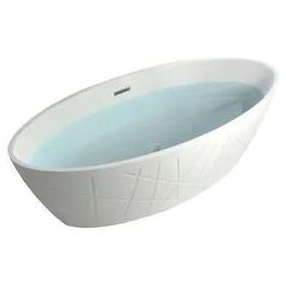 Badewanne Sanotechnik "Manhatten", wei&szlig;, B:80cm H:56cm L:170cm, Acryl, Badewannen, Ma&szlig;e: 170x80,6x60cm