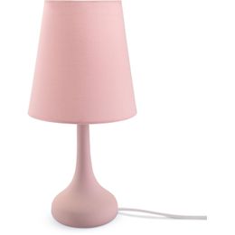 Paco Home Tischleuchte "HELA", pink, 1, &Oslash; 18,2cm H: 36,5cm, Leuchten, LED E14 Lampe, Tischleuchte F&uuml;r Kinderzimmer u. Wohnzimmer Modern, Tischleuchte