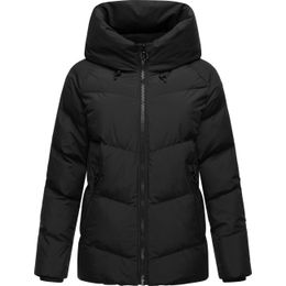 Steppjacke Ragwear "Steppjacke Cessi", Damen, Gr. 3XL, schwarz, Obermaterial: 100% Polyester PES. Obermaterial: Futter: 100% Polyester PES. 100% Polyester PES., Jacken Steppjacke