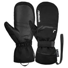 F&auml;ustlinge Reusch "Primus R-TEX XT Mitten", Damen, Gr. 7, schwarz-wei&szlig; (schwarz, wei&szlig;), 85% Polyester, 15% Polyurethan, mehrfarbig, Handschuhe F&auml;ustlinge, in sportlichem Design