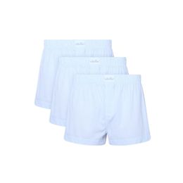 Boxershorts Ellesse "Web-Boxershorts LABOTTE BOXER SHORT 3P 3er Pack", Herren, Gr. M, blau (hellblau), Obermaterial: 100% Baumwolle CO., Unterhosen Boxershorts