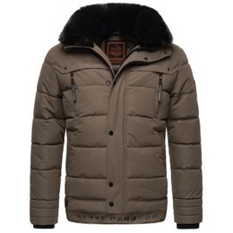 Steppjacke STONE HARBOUR "Winterjacke Witaas", Herren, Gr. 3XL, braun (stone braun), Obermaterial: 100% Polyester PES. Obermaterial: Futter: 100% Polyester PES. 100% Polyester PES., Jacken Steppjacke