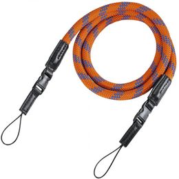 Hama Kameragurt Braid 27214 120cm orange/blau