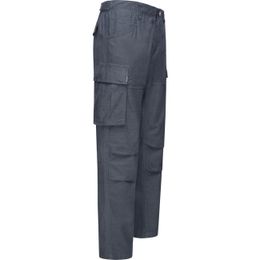 Cargohose Ragwear "Cargohose Merly Long Linen", Herren, Gr. 30, N-Gr, blau (indigo blau), Obermaterial: 65% Baumwolle CO. 35% Leinen LI., Hosen Cargohose
