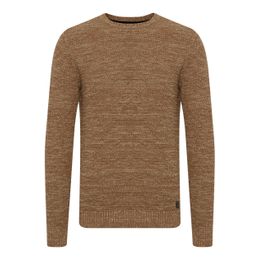 Rundhalspullover 11 Project "Rundhalspullover PRAlaric", Herren, Gr. XXL, braun (toasted coconut), Obermaterial: 100% Baumwolle CO., meliert, normal, Rundhals, Pullover Rundhalspullover