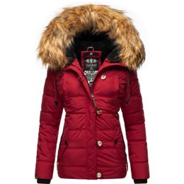 Winterjacke Navahoo "Winterjacke Zoja", Damen, Gr. S, rot (blood rot), Obermaterial: 100% Polyester PES. Obermaterial: Futter: 100% Polyester PES. 100% Polyester PES., Jacken Winterjacke