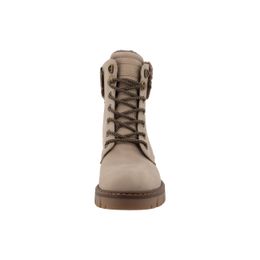 Stiefel Tom Tailor "Tom Tailor Winter Boots", Damen, Gr. 36, schwarz cream, unifarben, Schuhe Stiefel