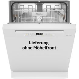 Miele teilintegrierbarer Geschirrsp&uuml;ler "G 5811 i Active Plus", Energieeffizienz: A, silber (wei&szlig;), B:59,8cm H:80,5cm T:57cm, Geschirrsp&uuml;ler, teilintegrierbarer Geschirrsp&uuml;ler