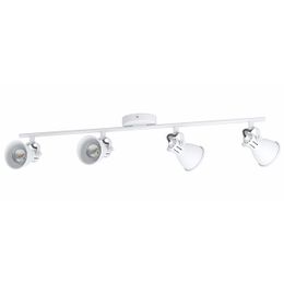 Eglo Deckenspot "SERAS 1", wei&szlig;, 4, Leuchten, LED Deckenleuchte, LED Deckenlampe, wei&szlig;, Leuchtmittel inkl., Deckenspot