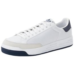Sneaker adidas originals "ROD LAVER", Herren, Gr. 40, wei&szlig; (runwht, runwht, colnav), Leder, Textil, Schuhe Sneaker