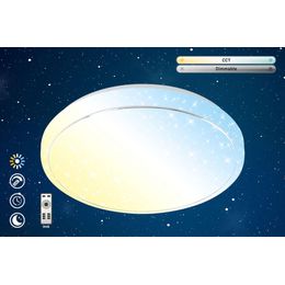 Briloner Leuchten LED Deckenleuchte "Star", wei&szlig;, neutral, Leuchten, LED Deckenleuchte
