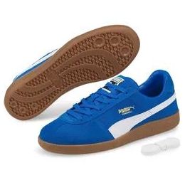 Indoorschuh Puma "Puma Handball", Herren, Gr. 41, blau (Puma royal, Puma wei&szlig;, gum), Leder, mehrfarbig, Schuhe
