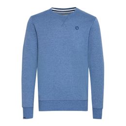 !Solid Longpullover SOLID "Sweatshirt SDBenn", Herren, Gr. M, blau (faded blu), Obermaterial: 50% Baumwolle CO. 50% Polyester PES., Sweatshirts Longpullover