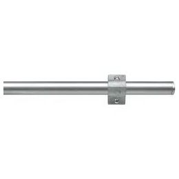 Gardinenstange Liedeco "Industrial" Gr. 1, silber (silberfarben), L:120cm &Oslash;:28mm, Metall, Gardinenstangen